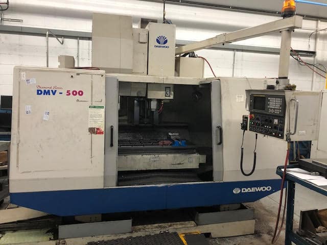 Daewoo DMV-500 - Used CNC Vertical Machining Center | KD Machinery