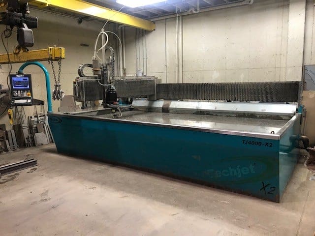 Techni Jet TJ4000-X2 - Used CNC Waterjet | KD Machinery