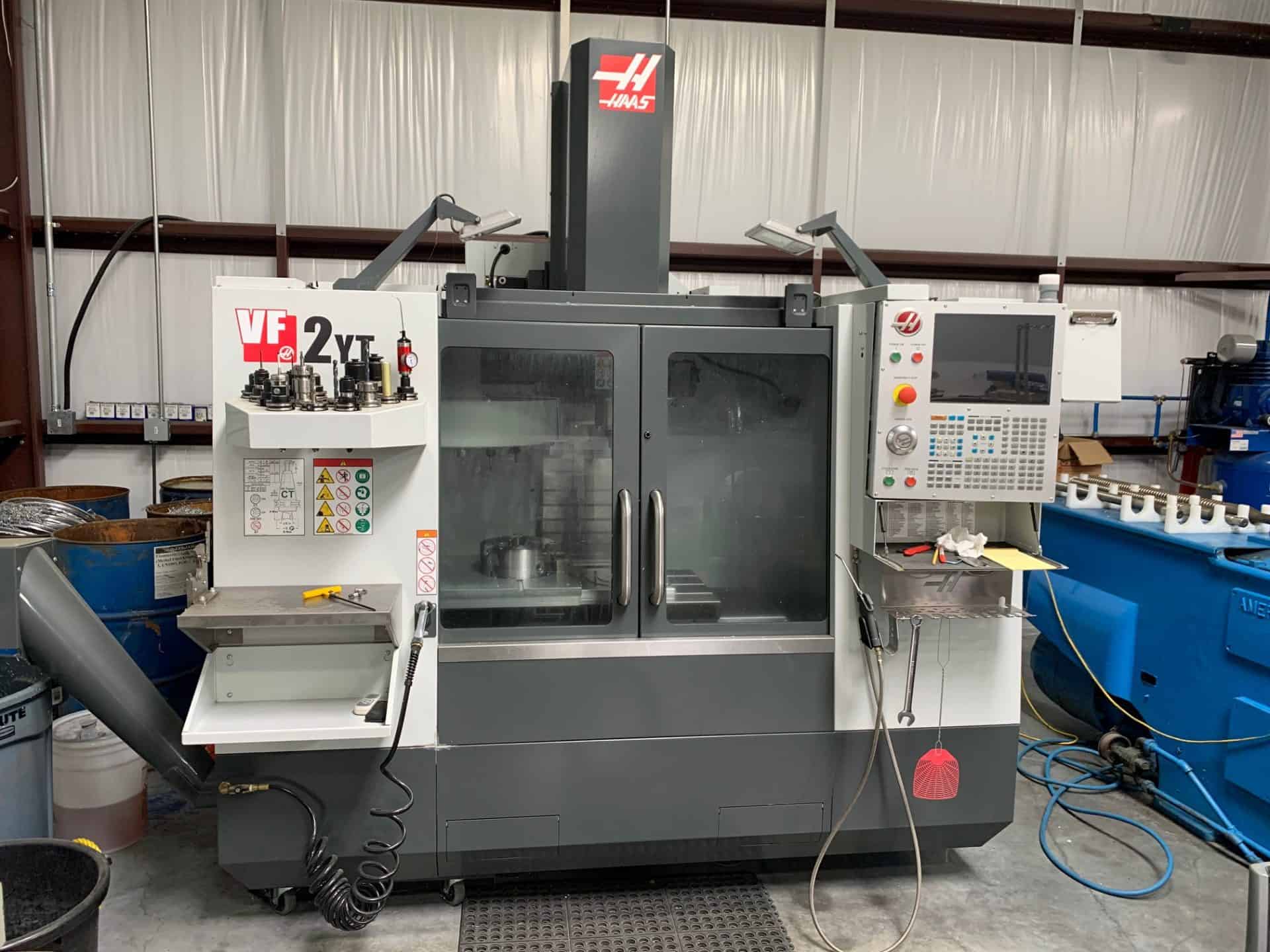 Haas VF-2YT - Used CNC Vertical Machining Center | KD Machinery