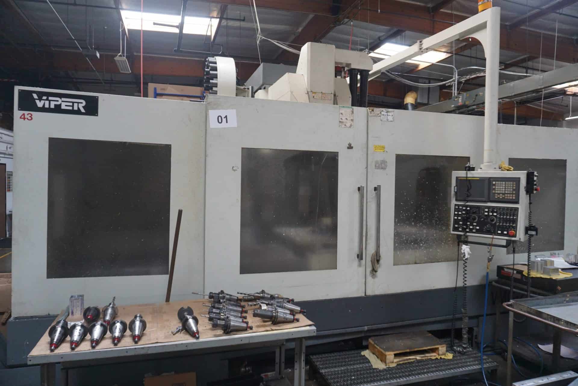 Used Mighty Viper VMC-2100 5AB - CNC Vertical Machining Center - 8069000