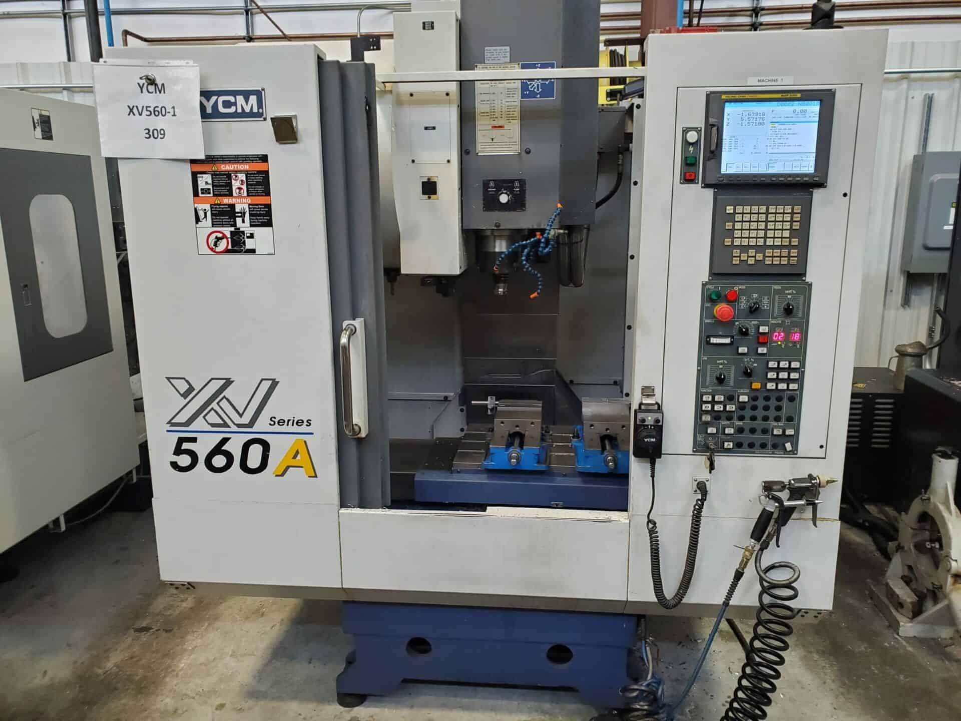 Used YCM XV560A - CNC Vertical Machining Center - 8069122