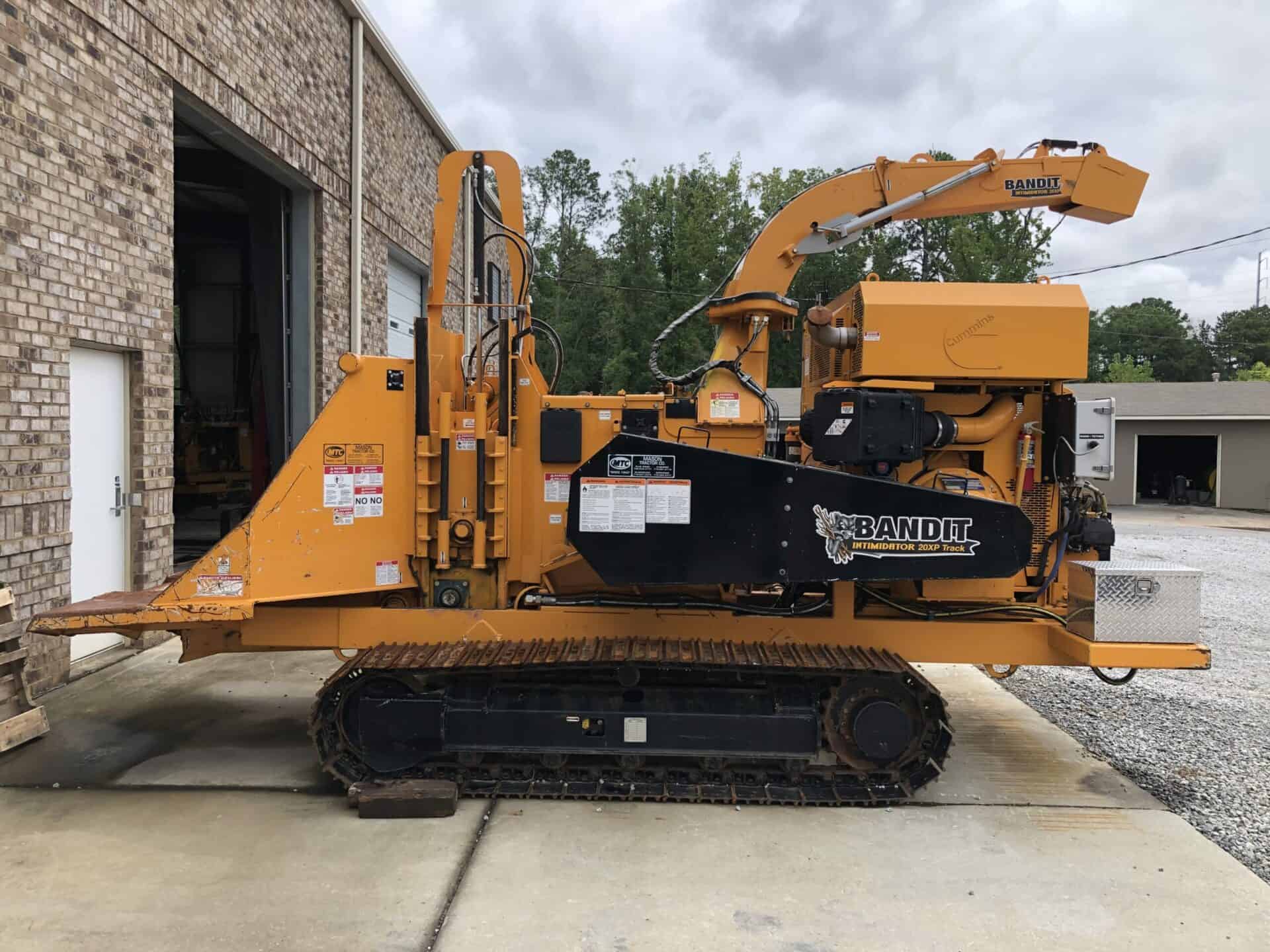 Bandit Intimidator 20XP Track - Used Tree Chipper | KD Machinery