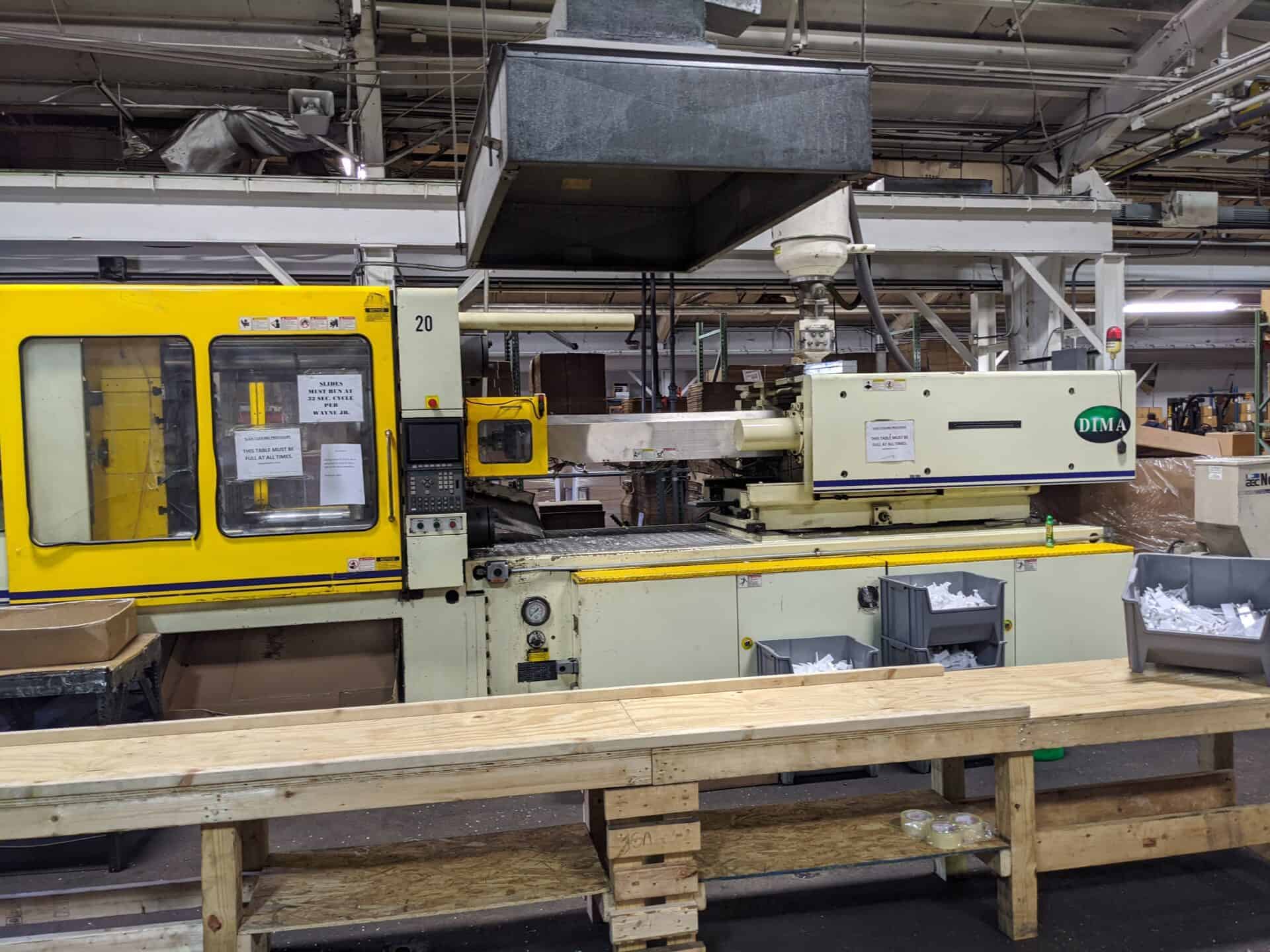 Dima DMT-550 - Used Injection Molding Machine | KD Machinery