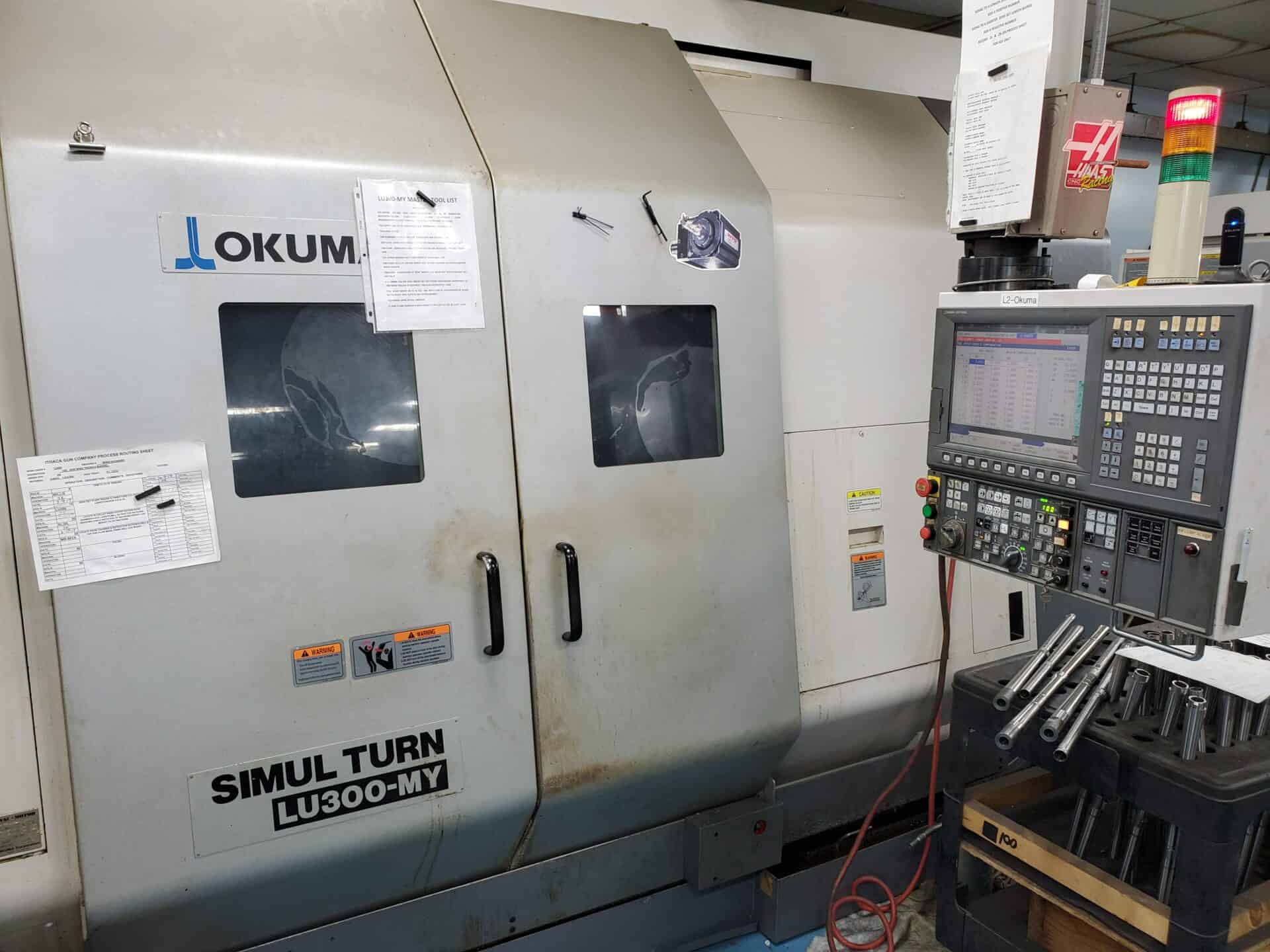 Used Okuma Simul Turn LU300-MY - CNC Lathe - 8069476