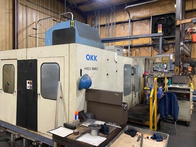 Used OKK MCV-860 - CNC Vertical Machining Center - 8069797