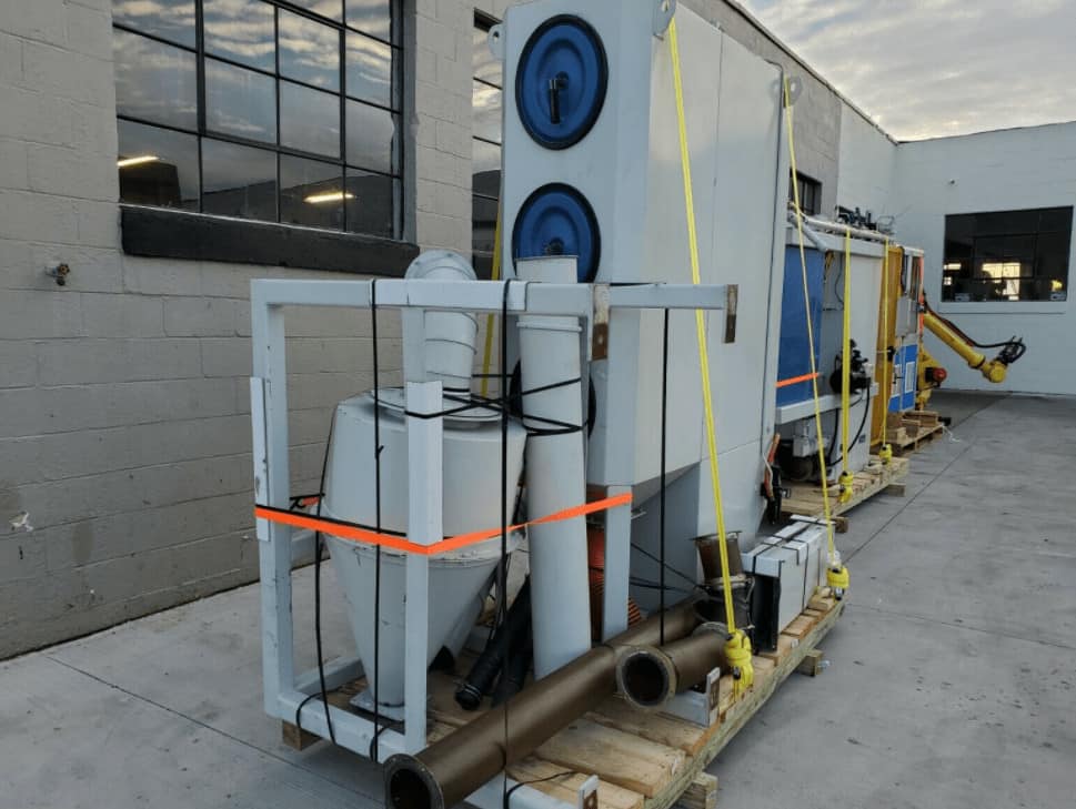 Used Progressive Surface Shot Peening Machine - 8069975