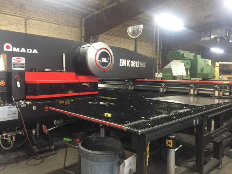 Used Amada EMK 3612 M2 - Turret Punch - 8070100