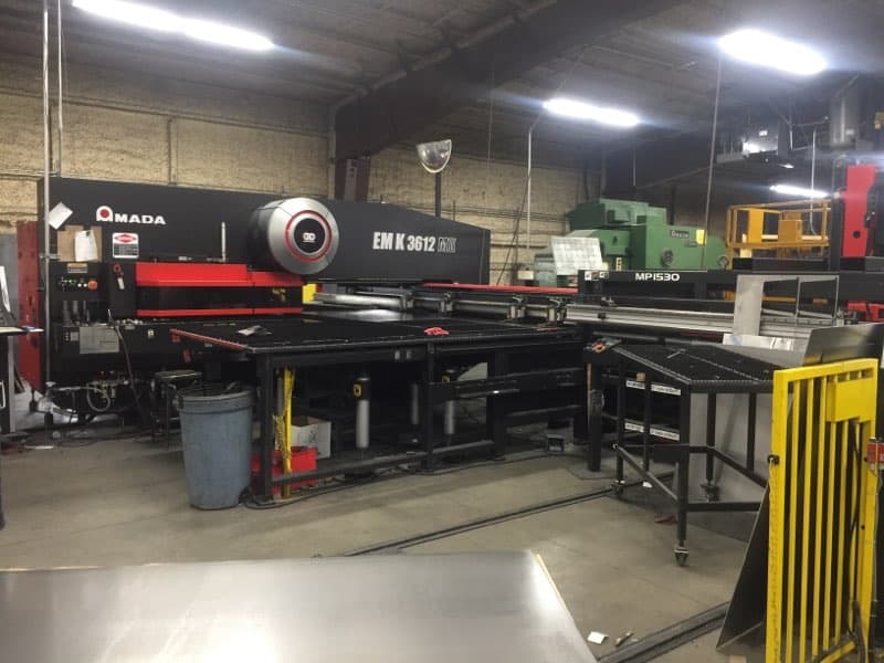 Used Amada EMK 3612 M2 - Turret Punch - 8070100