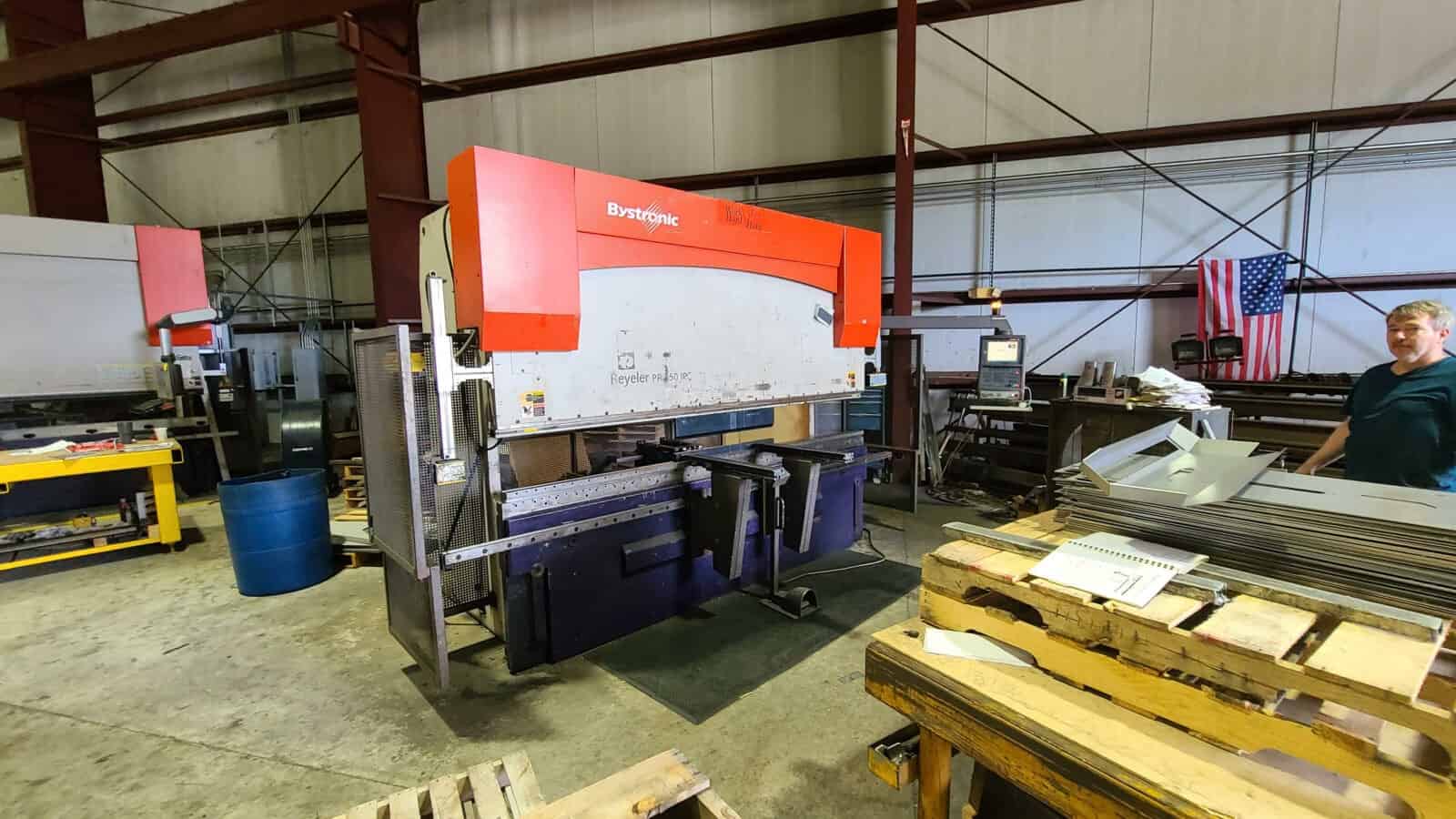 Used Beyeler PR 150 IPC - Press Brake - 8070280