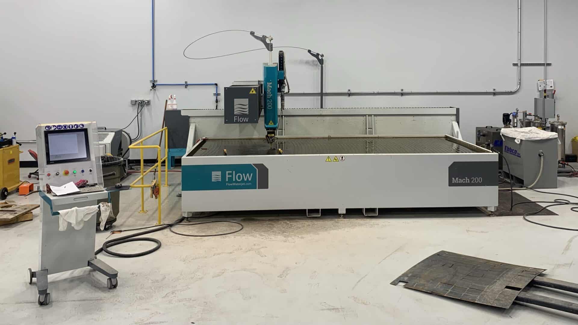 Used Flow Mach 200 4020 - CNC Waterjet - 8070241