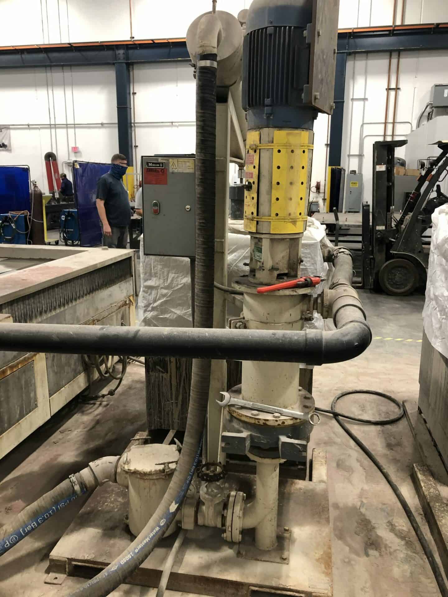 Used Ebbco Abrasive Removal System - Waterjet System - 8070412