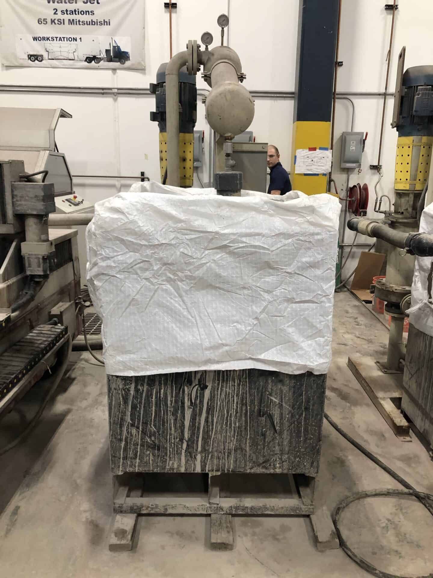 Used Ebbco Abrasive Removal System - Waterjet System - 8070414