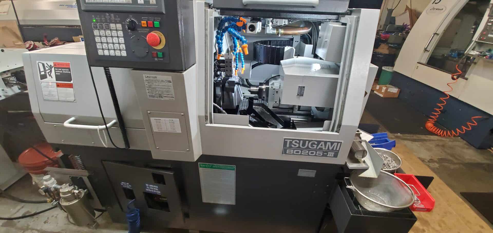 Used Tsugami B0205-III - CNC Swiss Lathe - 8070399