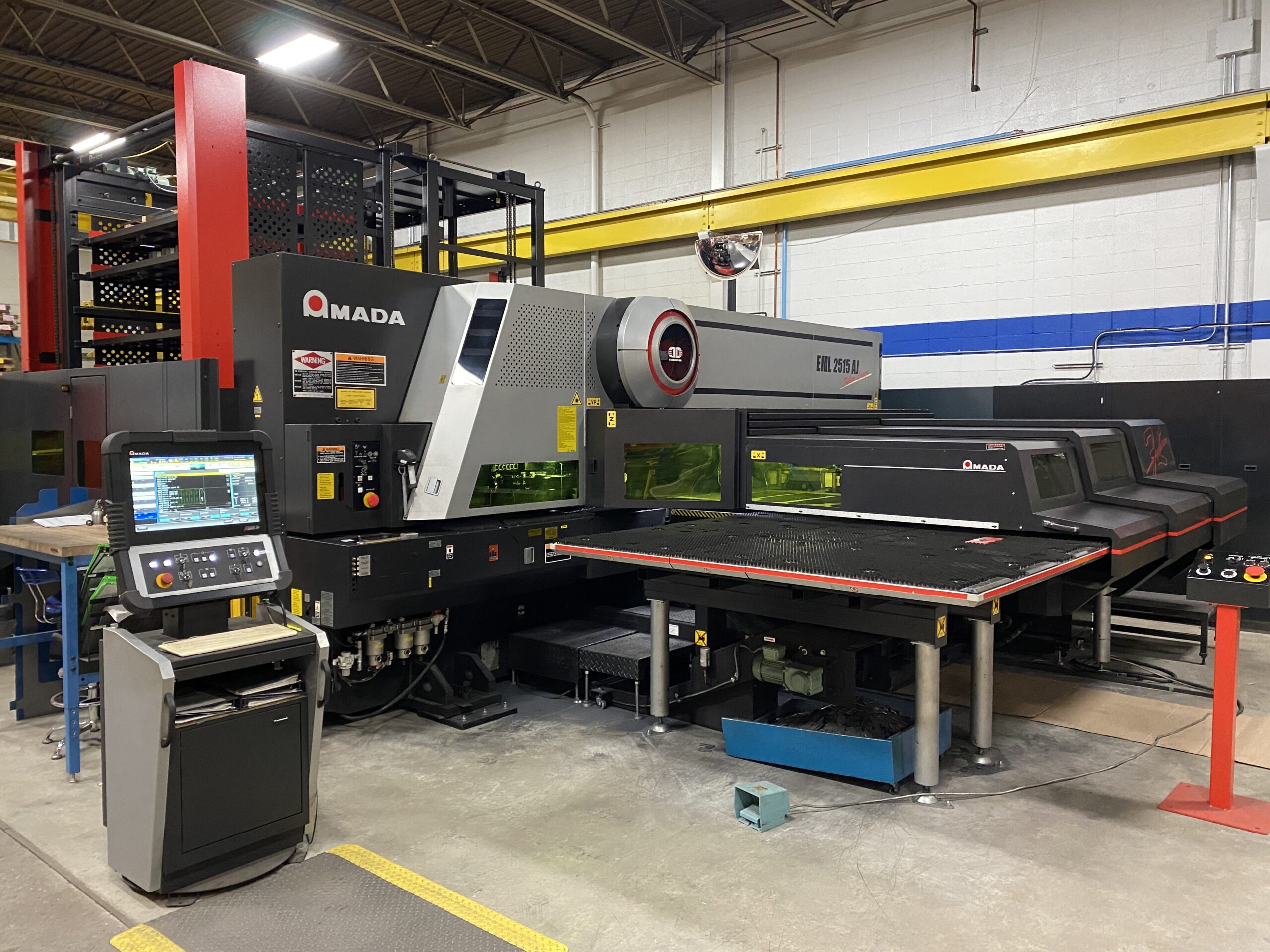 Used Amada EML 2515 AJ - Turret Punch - 8070870