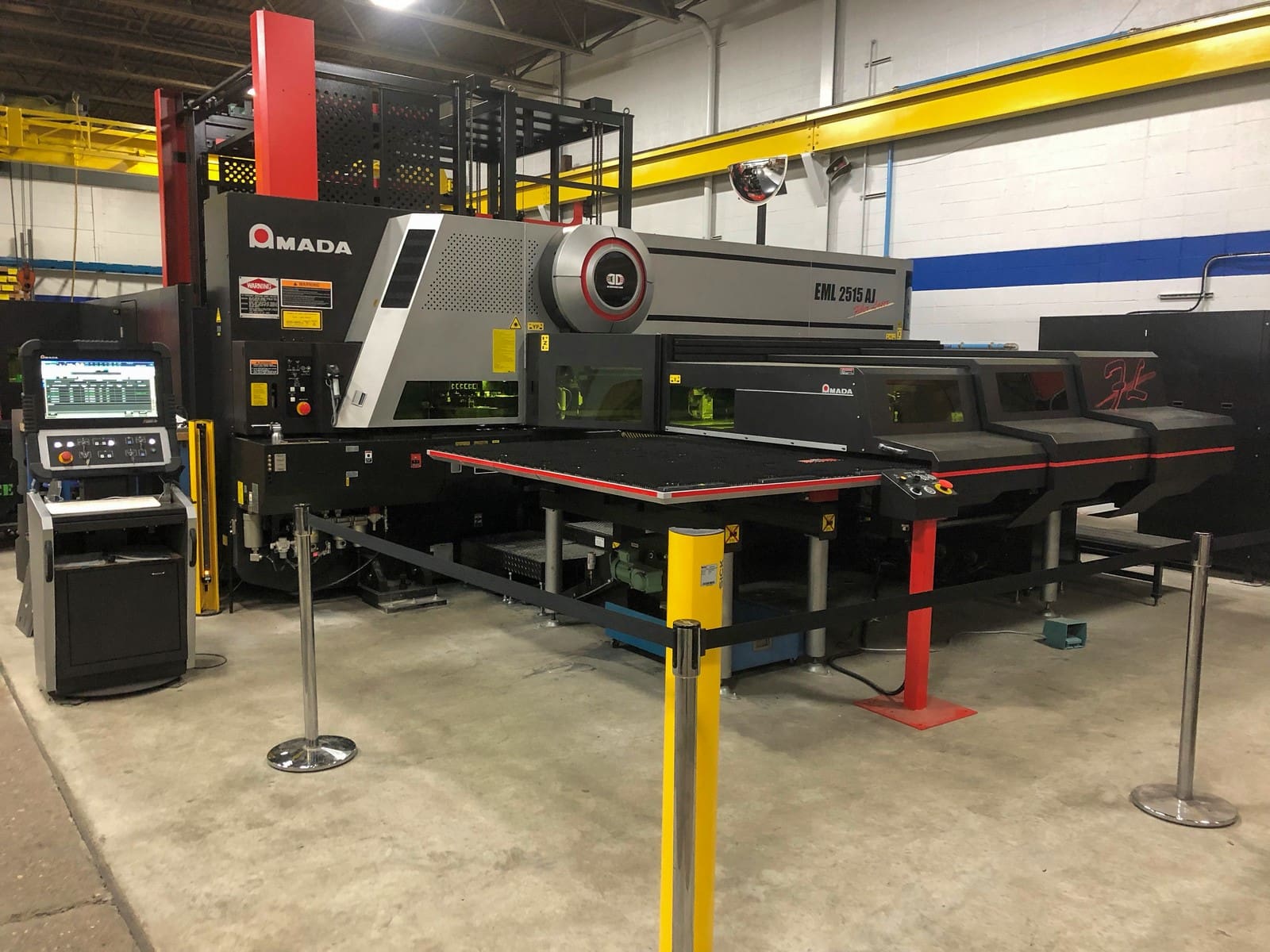 Used Amada EML 2515 AJ - Turret Punch - 8070870