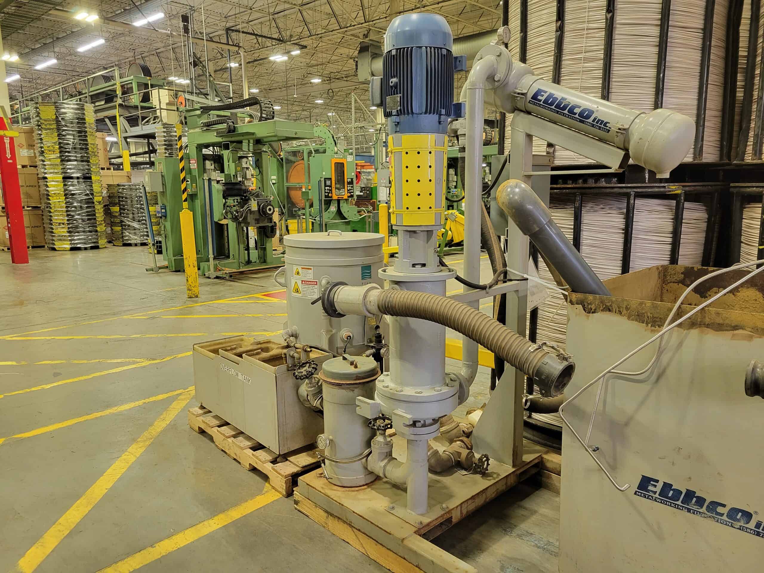 Used Ebbco GRS Abrasive Removal System - Waterjet System - 8071003