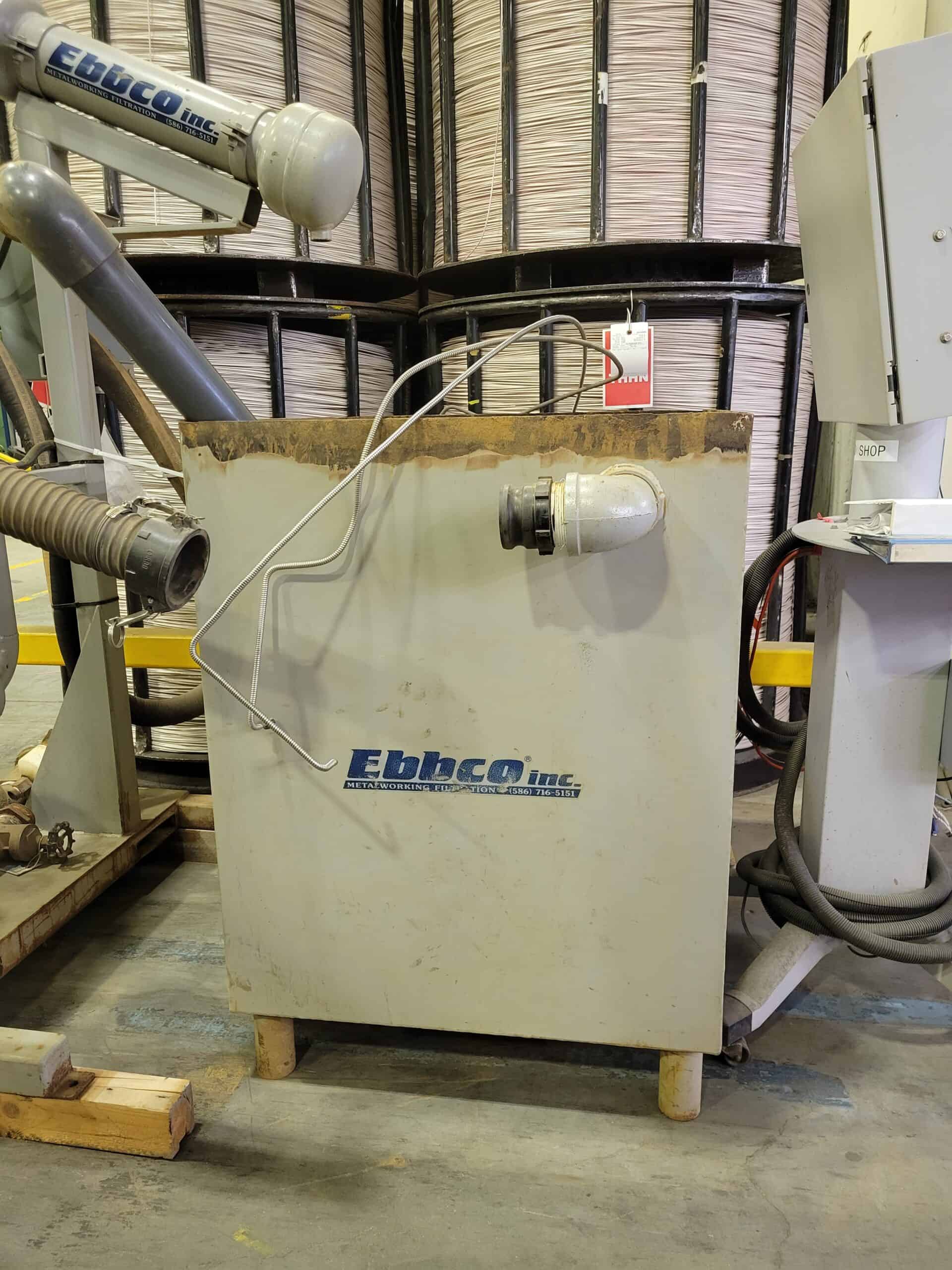 Used Ebbco GRS Abrasive Removal System - Waterjet System - 8071003