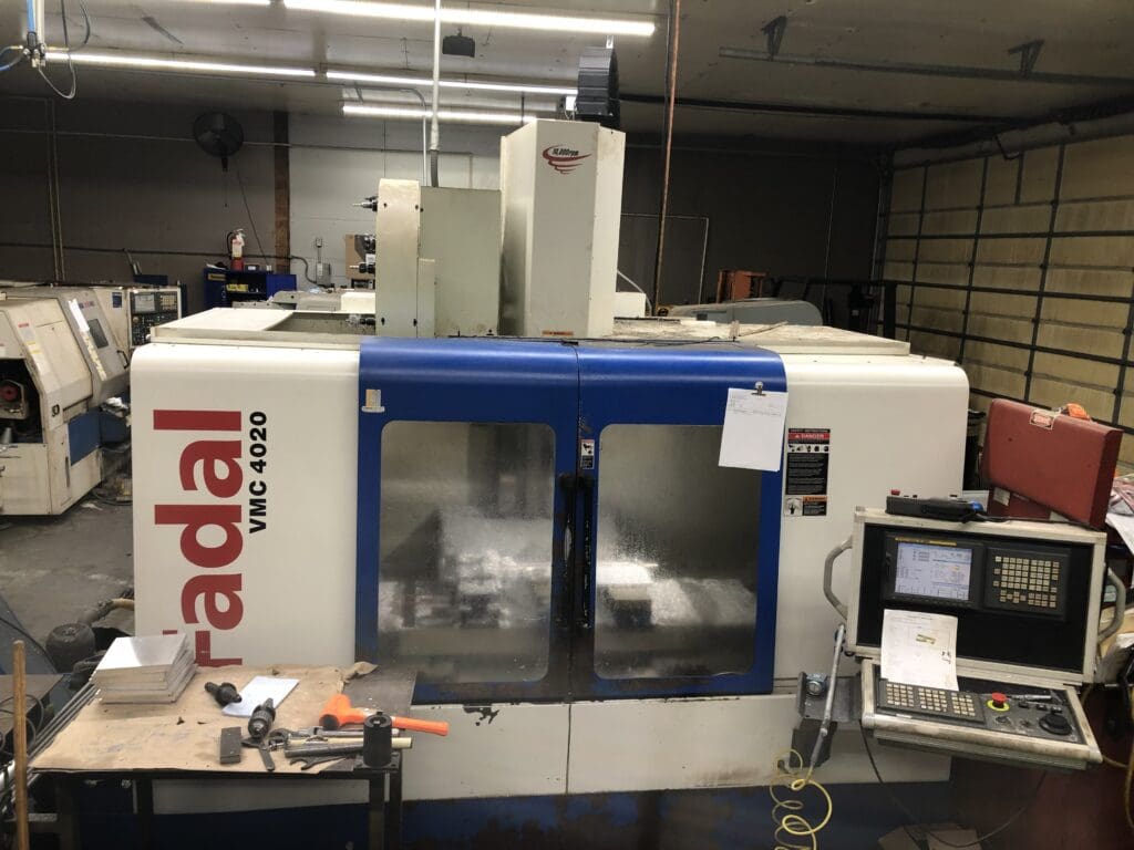 Used Fadal VMC 4020HT - CNC Vertical Machining Center - 8071075