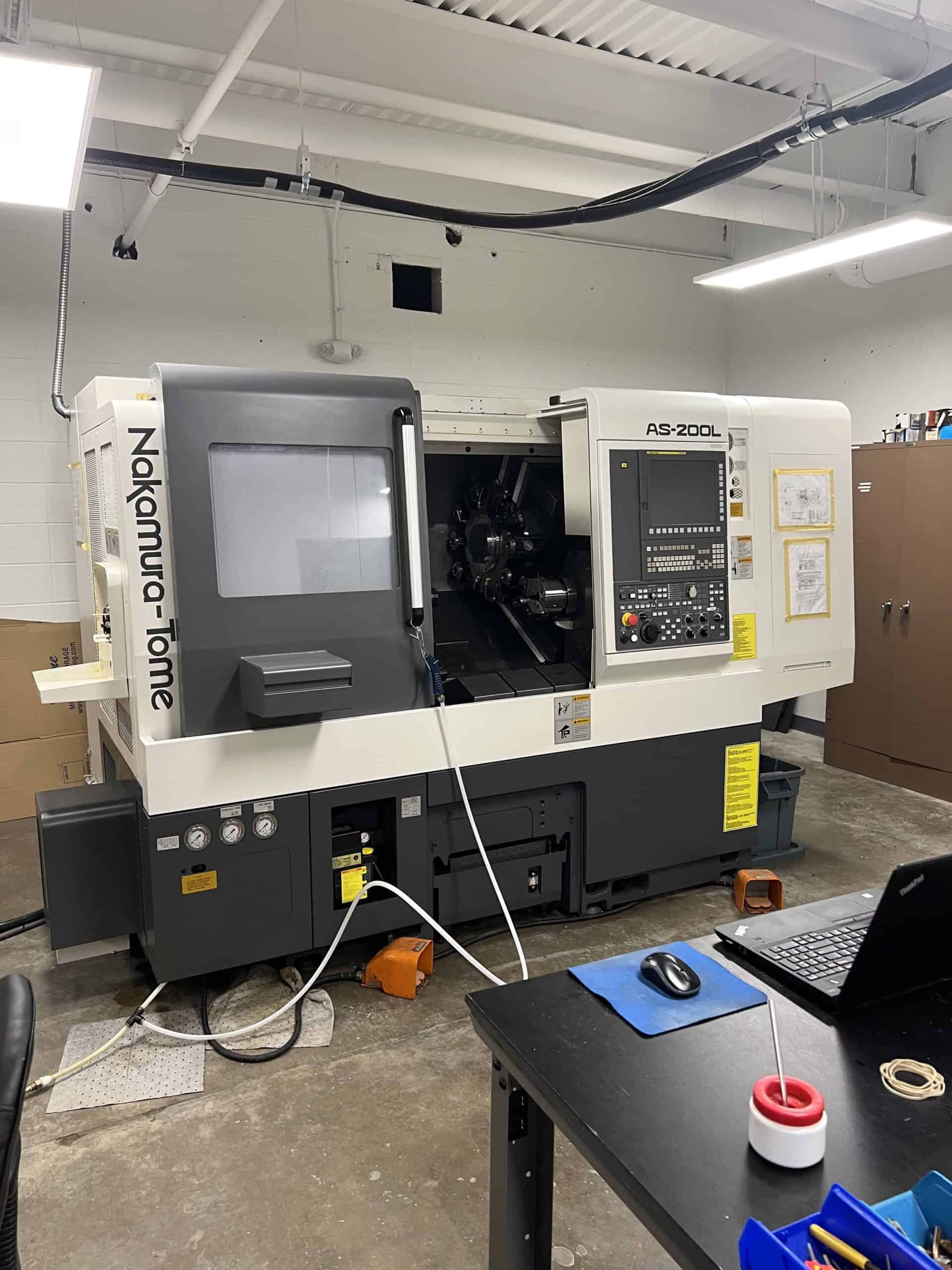 Used Nakamura-Tome AS-200LMYS - CNC Lathe - 8071064
