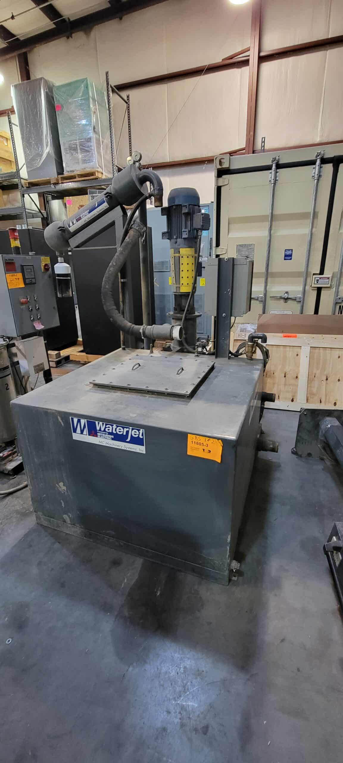 Used Ebbco Garnet Removal System - CNC Waterjet - 8071154