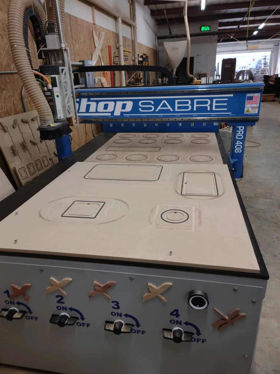 Used Shopsabre PRO408 - CNC Router - 8071387