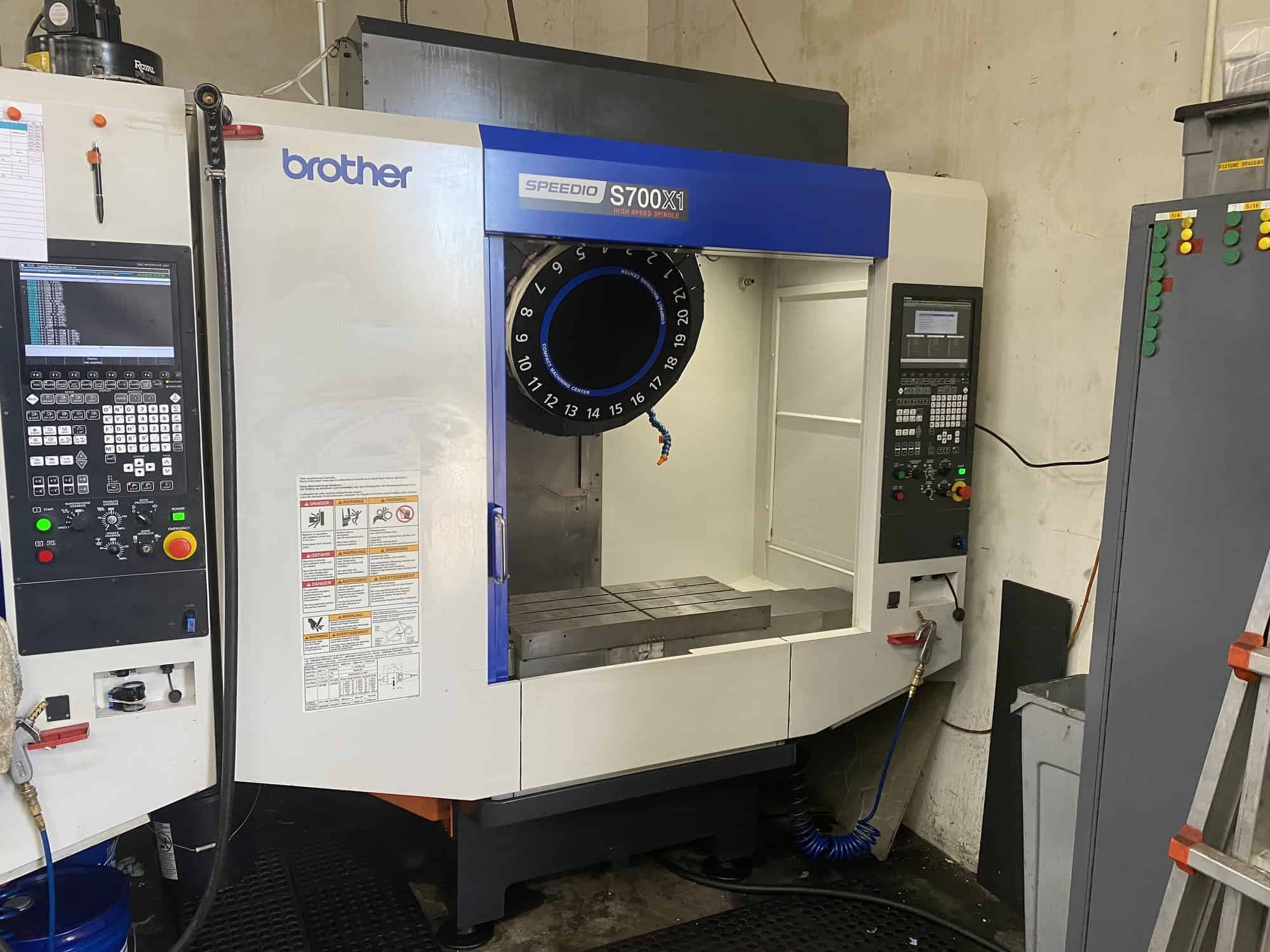 Used Brother Speedio S700X1 - CNC Vertical Machining Center - 8071687