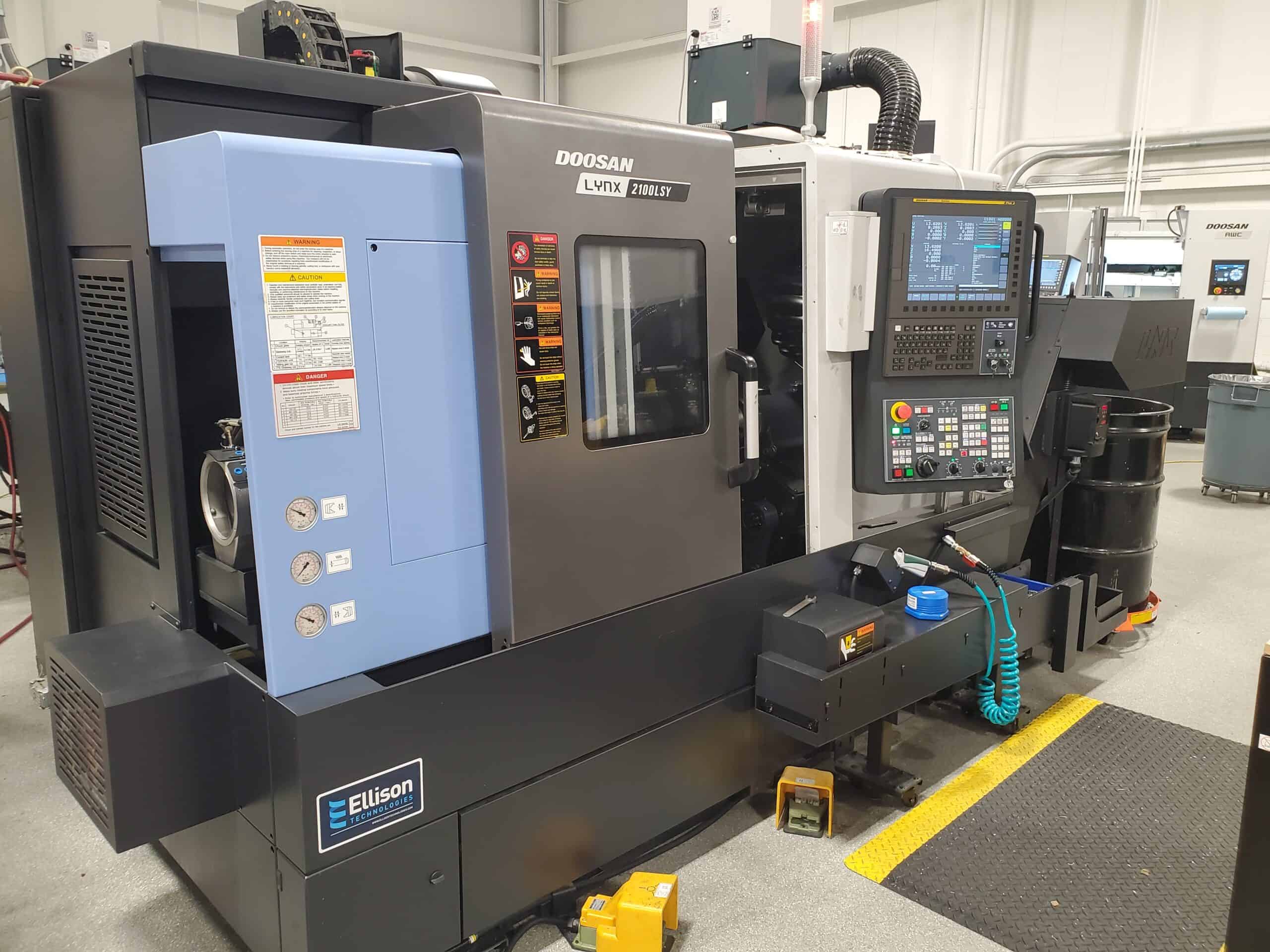 Used Doosan Lynx 2100LSYB - CNC Lathe - 8071760
