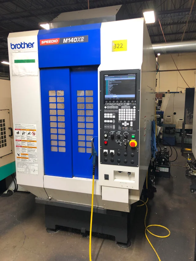 Used Brother Speedio M140X2 - CNC Vertical Machining Center - 8071921