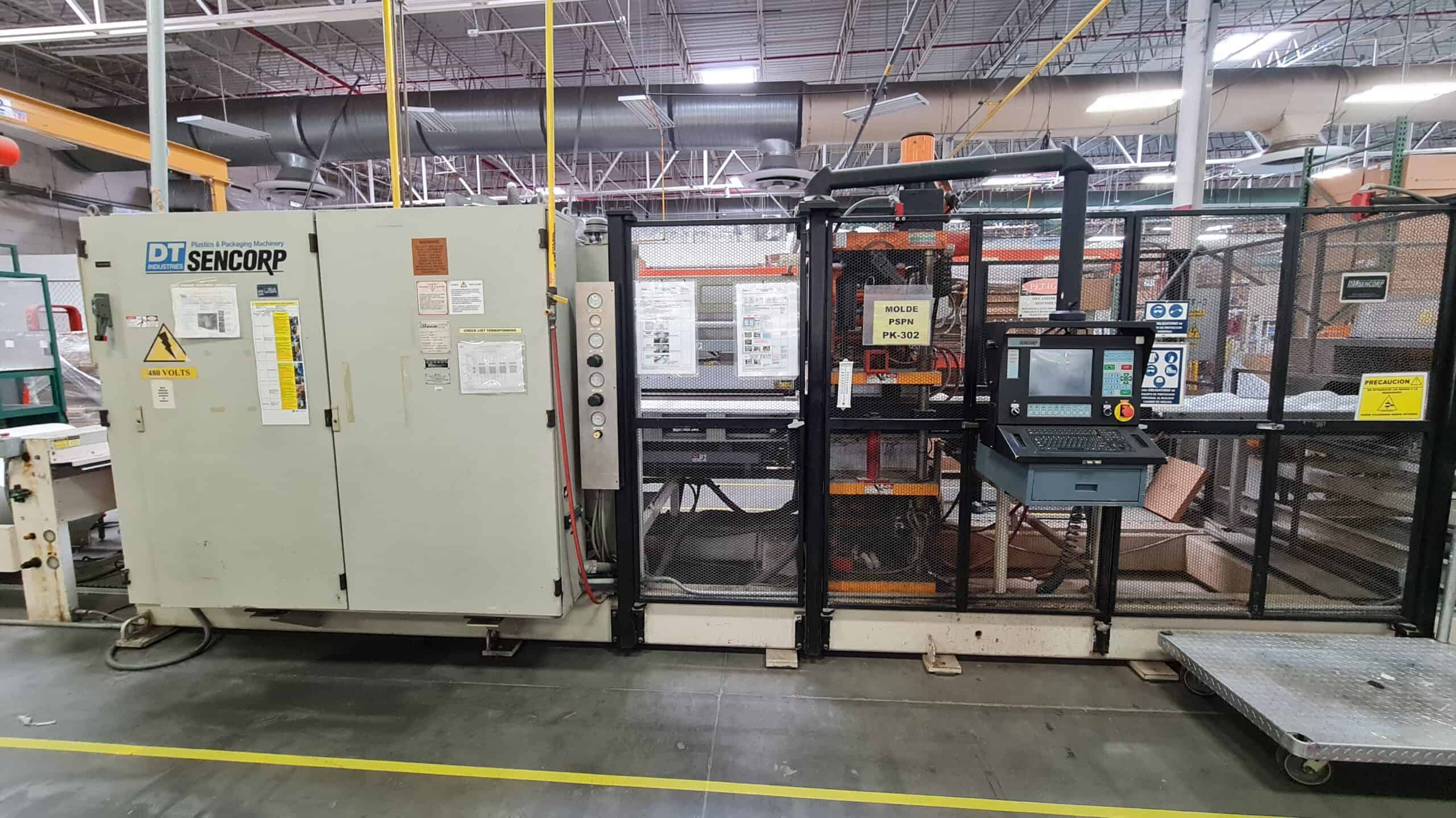Used DT Industries Sencorp 2500F - Thermoformer - 8071950