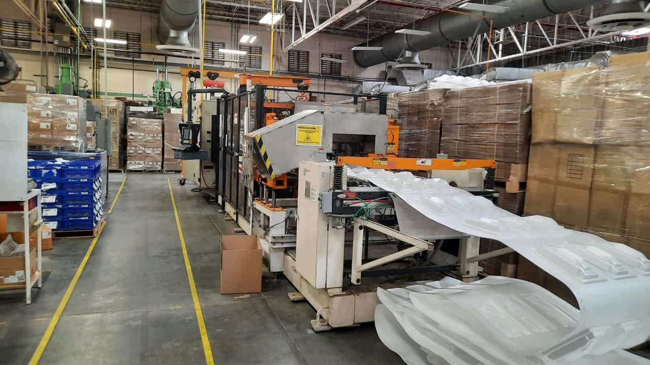 Used DT Industries Sencorp 2500F - Thermoformer - 8071950