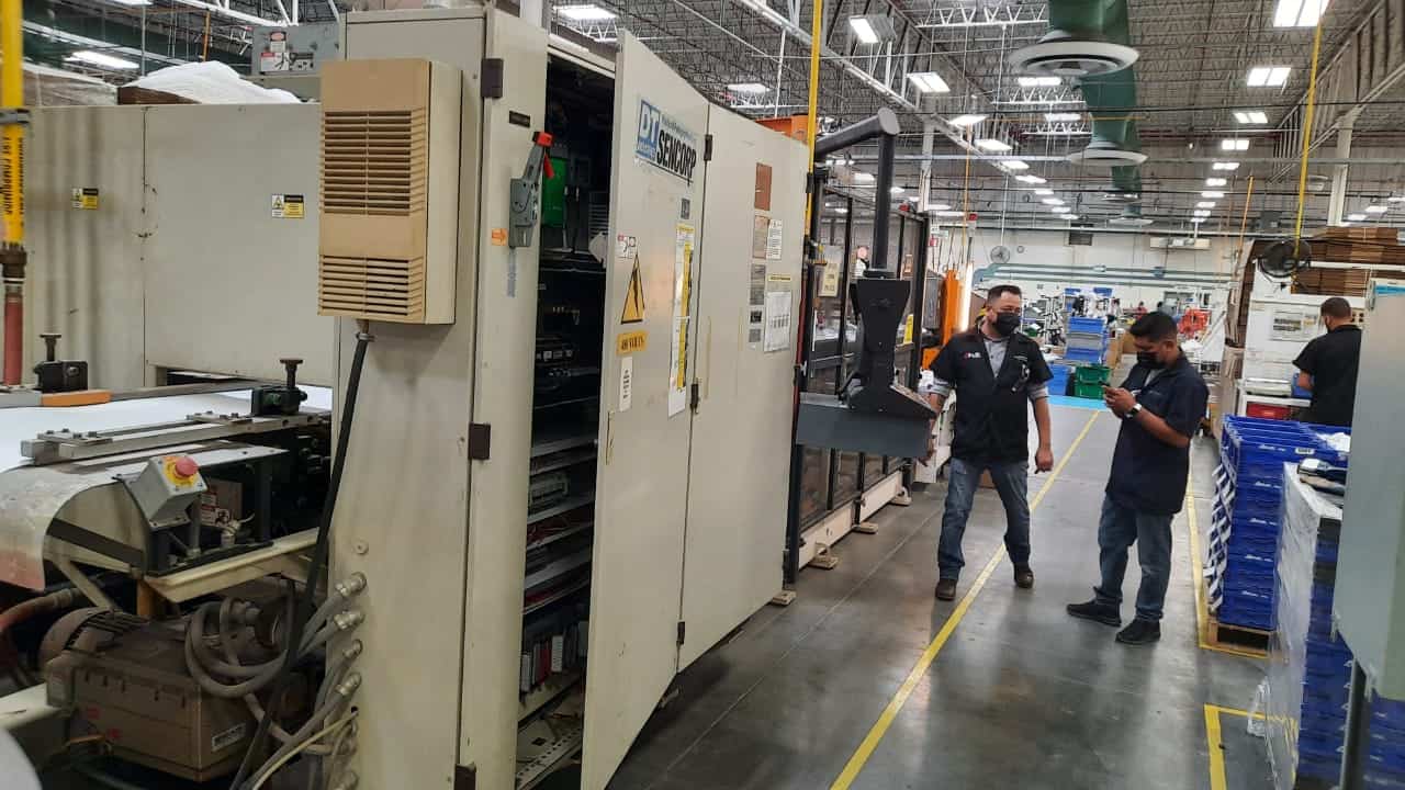 Used DT Industries Sencorp 2500F - Thermoformer - 8071950