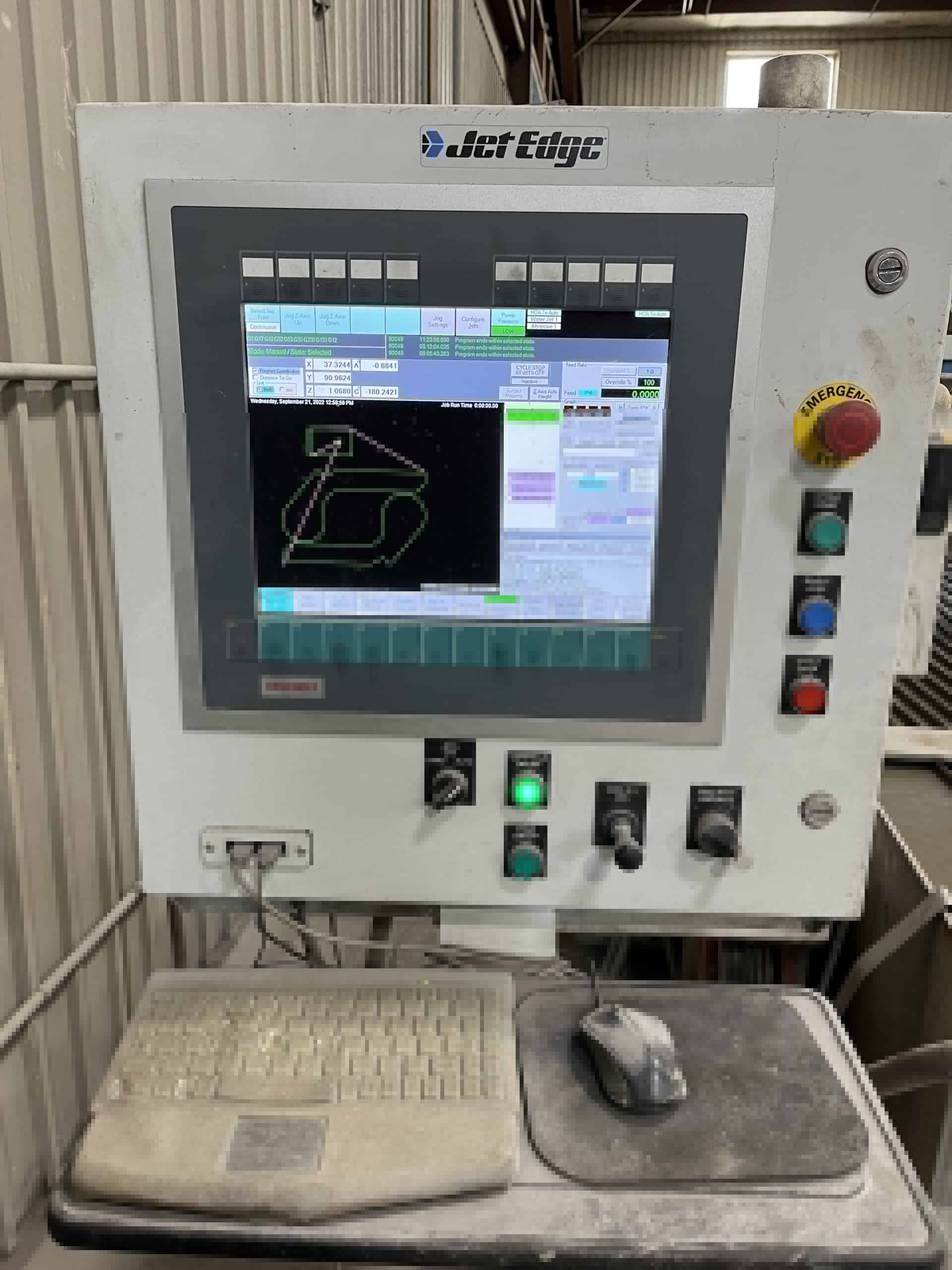 Used Jet Edge XP90-100 - CNC Waterjet - 8071965