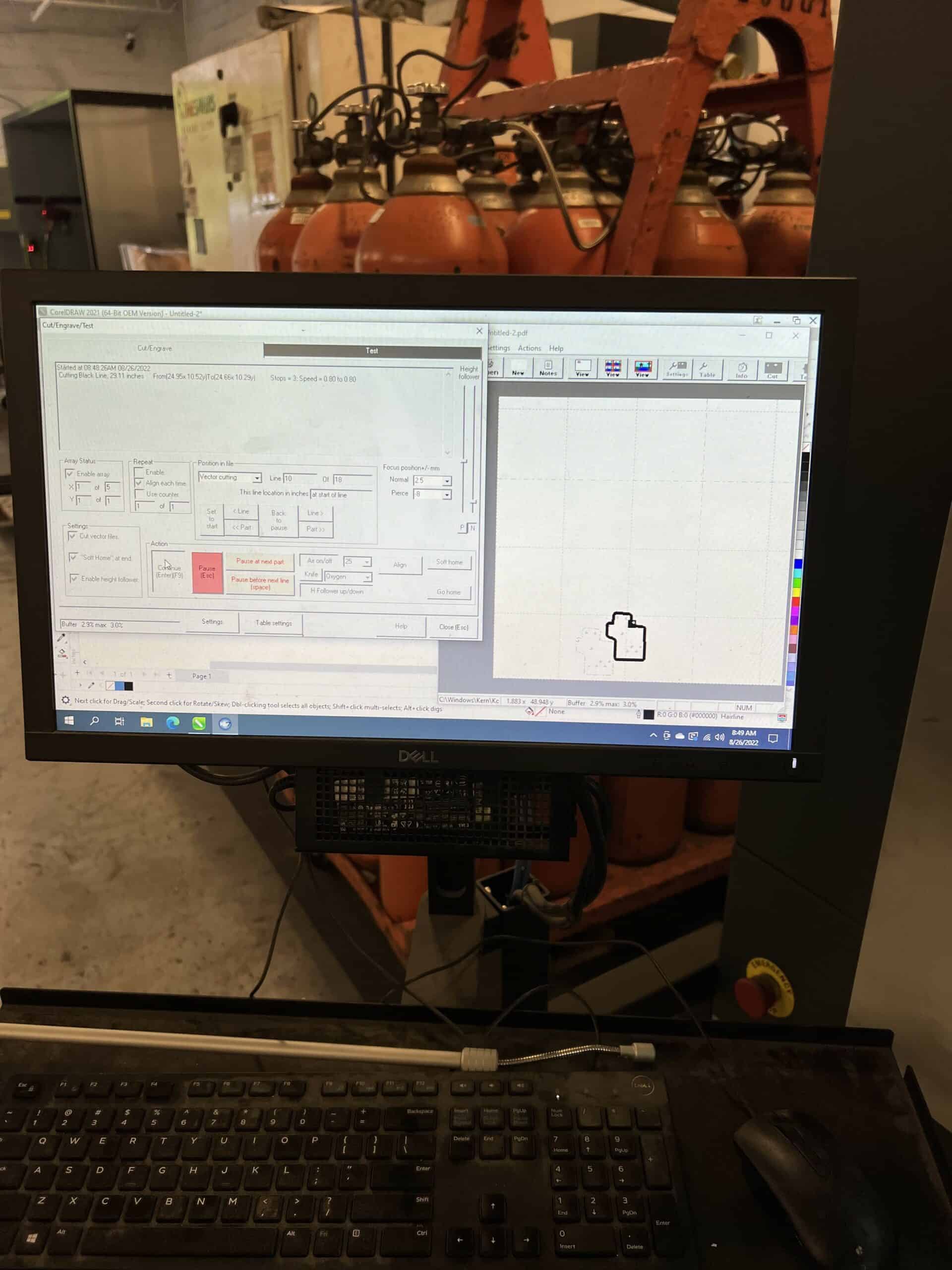 Used Kern FiberCell FC50 - CNC Laser - 8071926