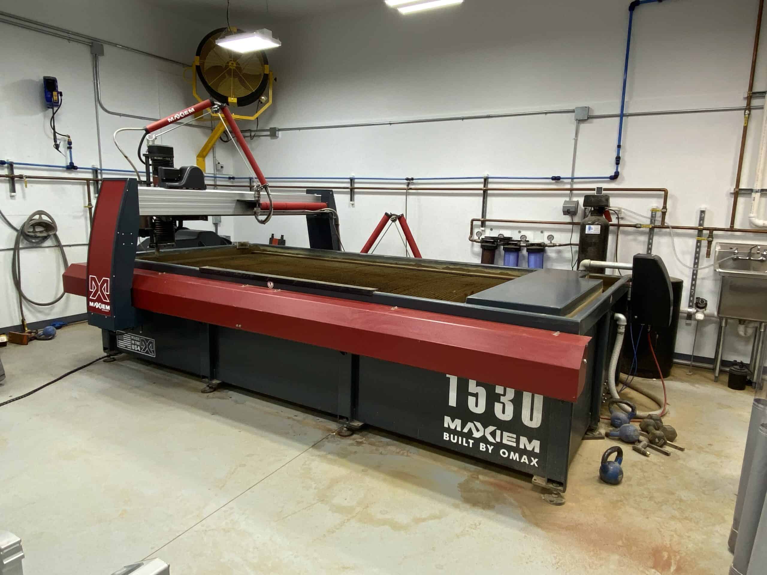Used Omax Maxiem 1530 - CNC Waterjet - 8072005