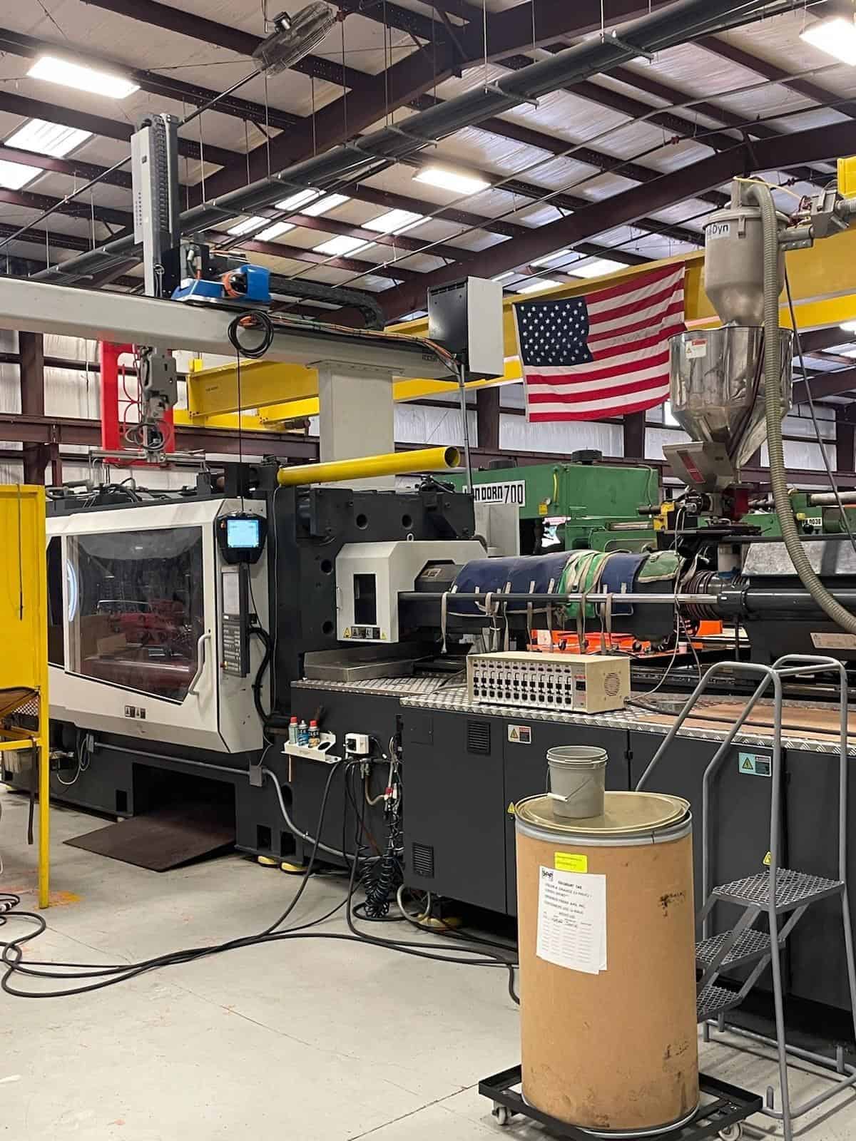 Used Sumitomo-Demag Systec 550/920-6400 - Injection Molding Machine ...