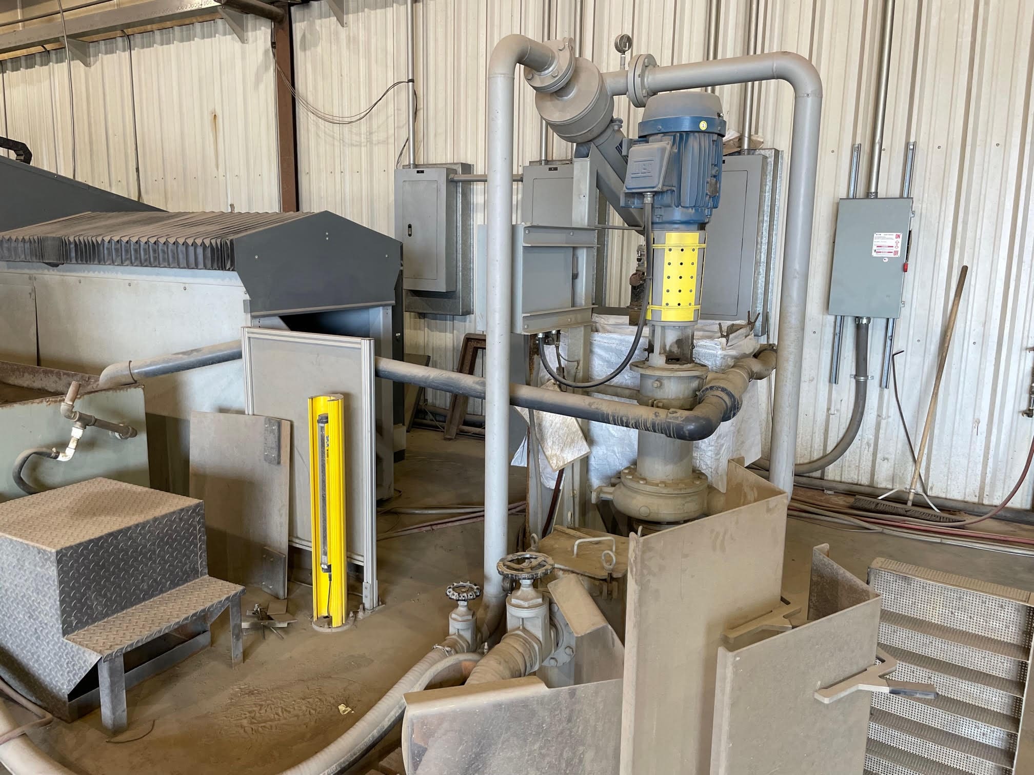 Used Ebbco Garnet Removal System - CNC Waterjet - 8072037