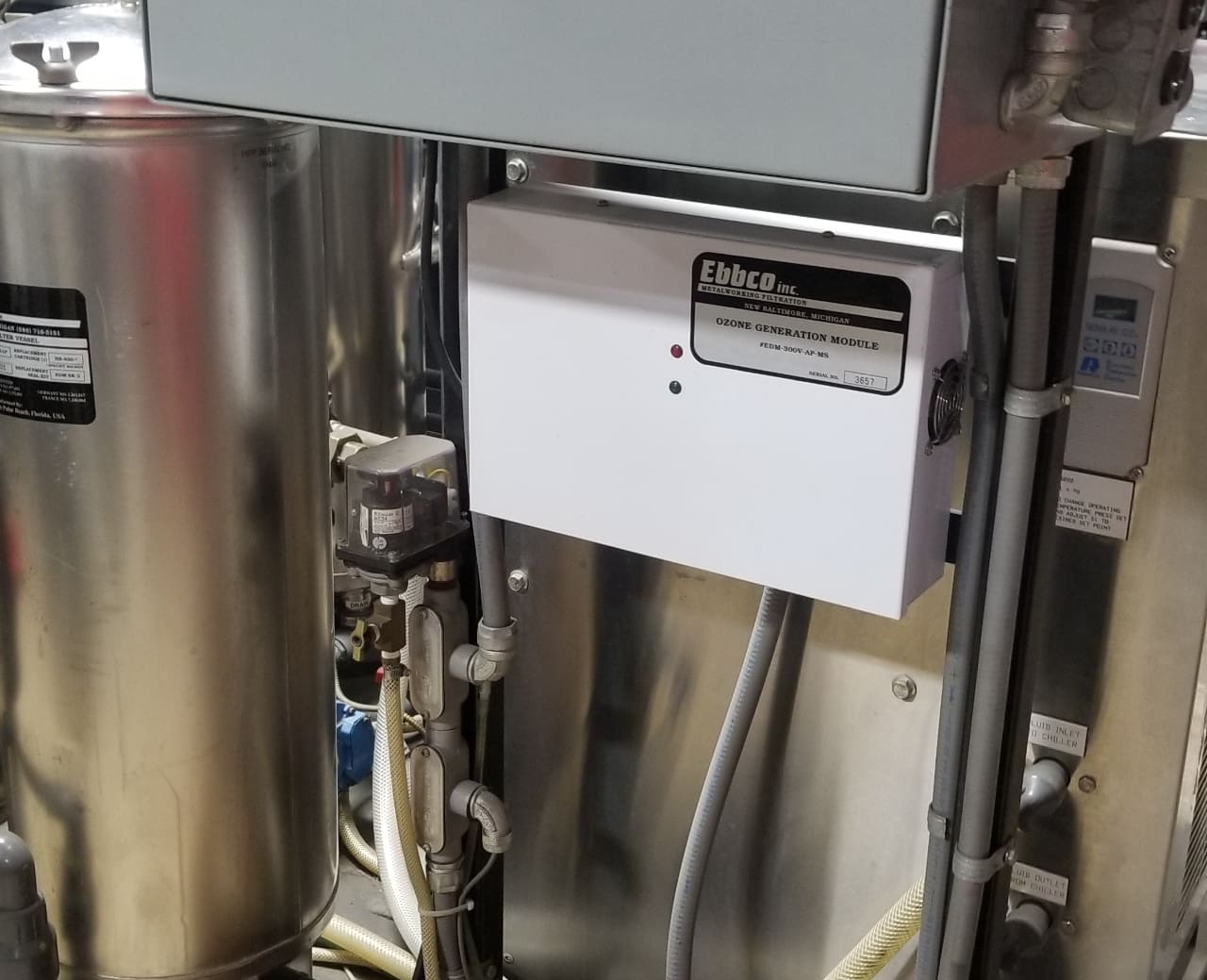 Used Ebbco EDM Filtration System - 8072066