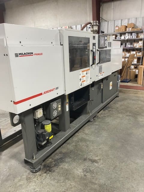 Used Cincinnati Milacron Roboshot 55i - Injection Molding Machine - 8072310
