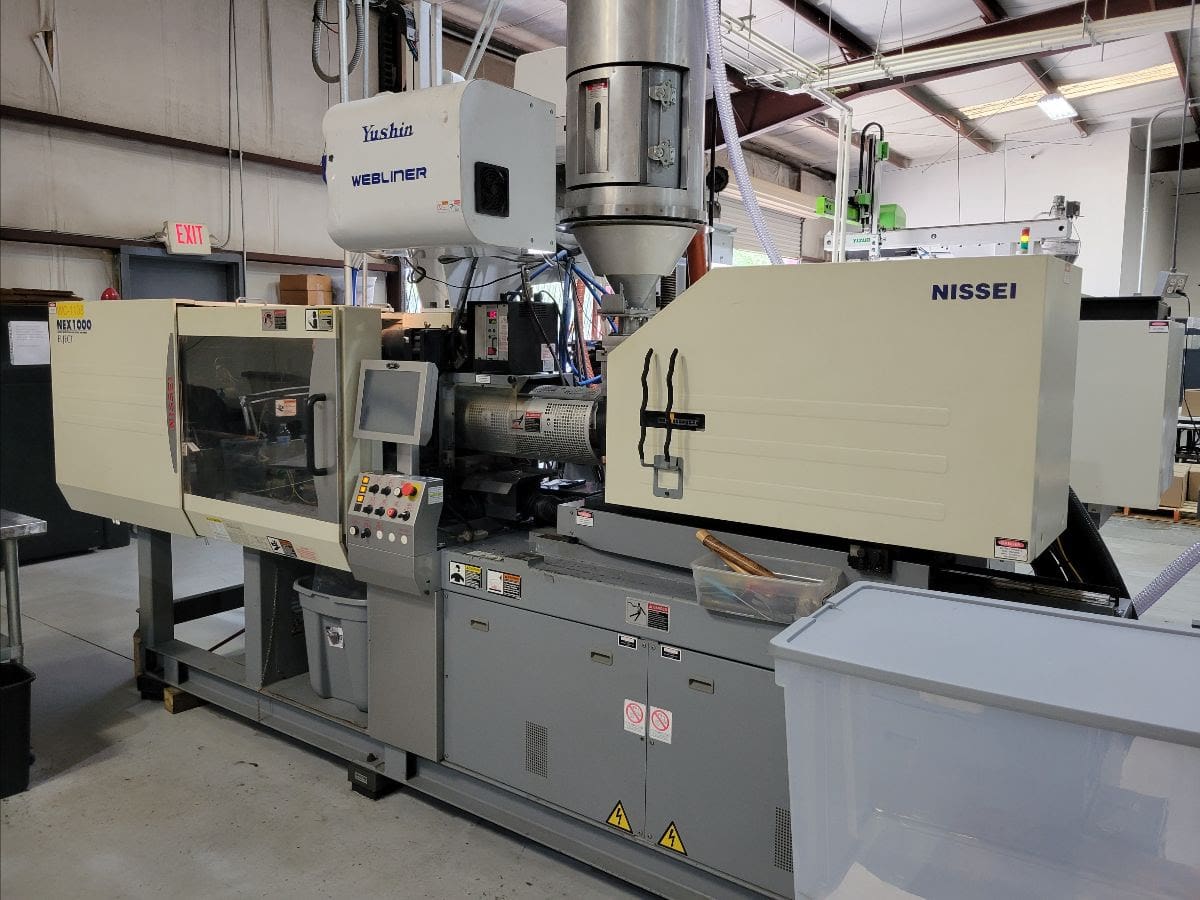 Used Nissei NEX1000-9E - Injection Molding Machine - 8072257