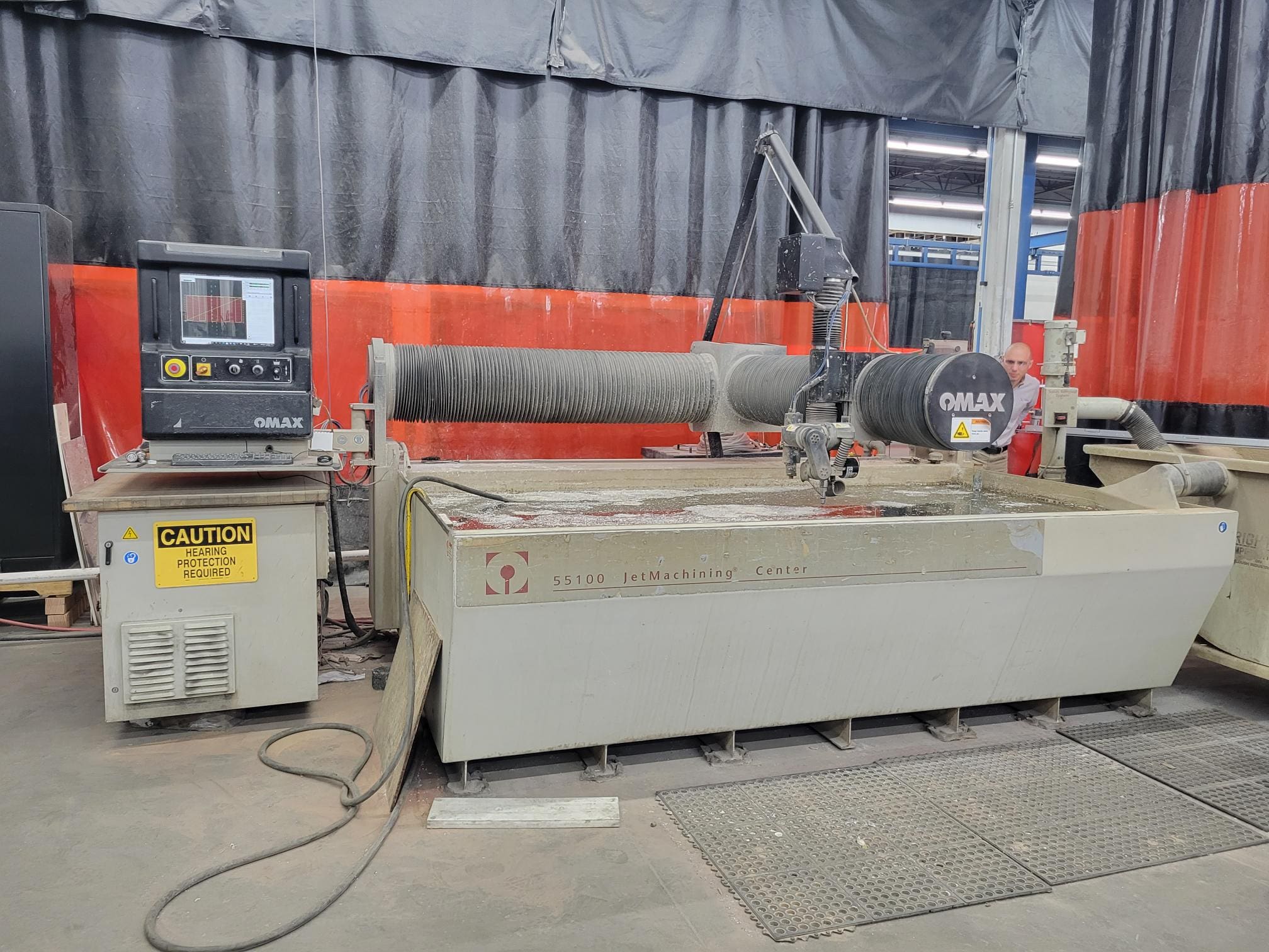 Used Omax 55100-X5 - CNC Waterjet - 8072246