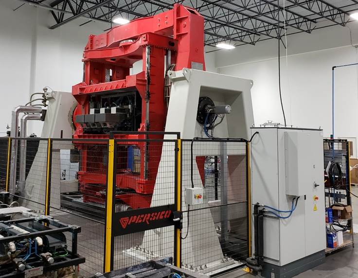 Used Perisco Leonardo SUPER-LM-0-20/20 - Rotational Molder - 8072346