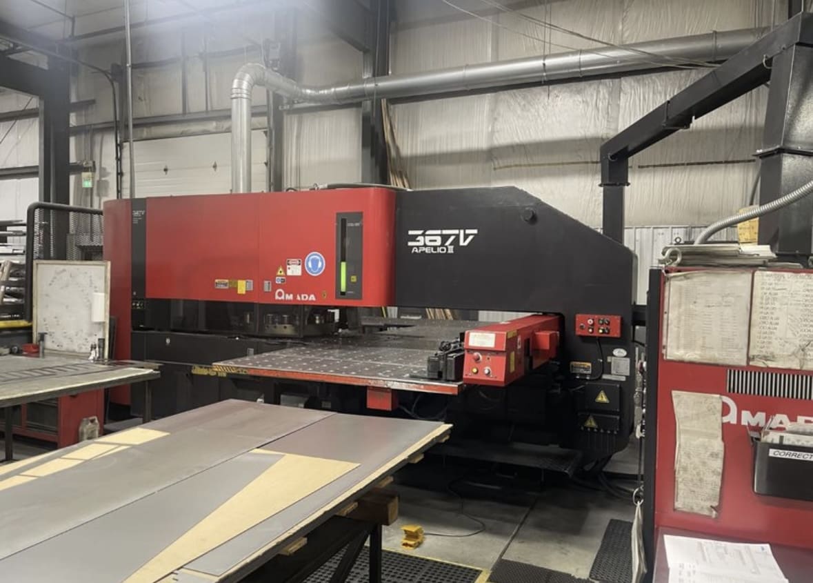 Used Amada Apelio III 367V - Turret Punch - 8072423