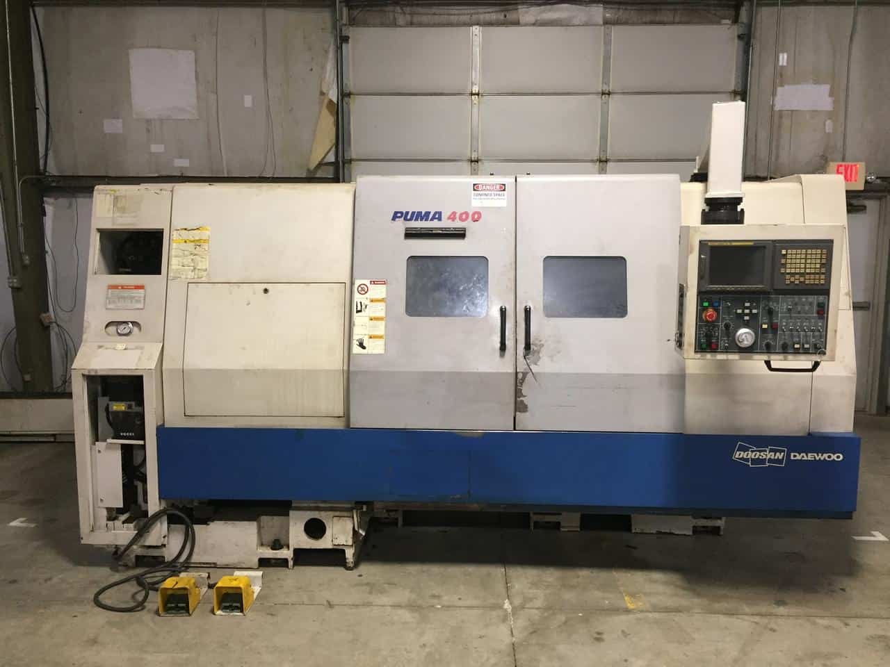 Used Doosan Puma 400B - CNC Lathe - 8072518