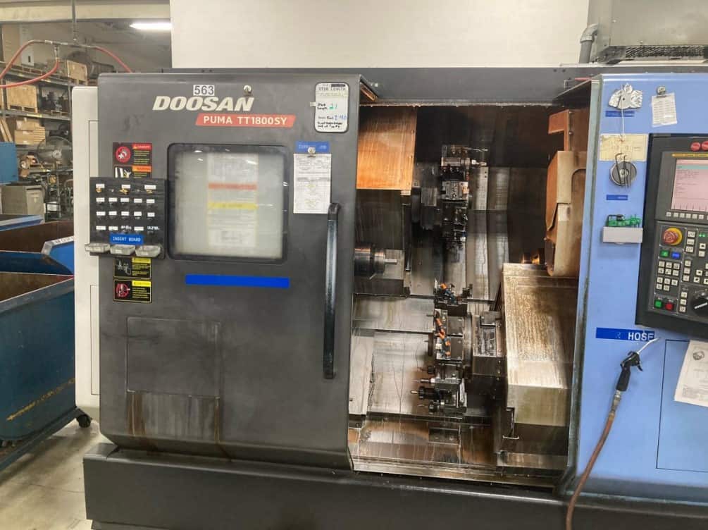 Used Doosan Puma TT1800SY - CNC Lathe - 8072482