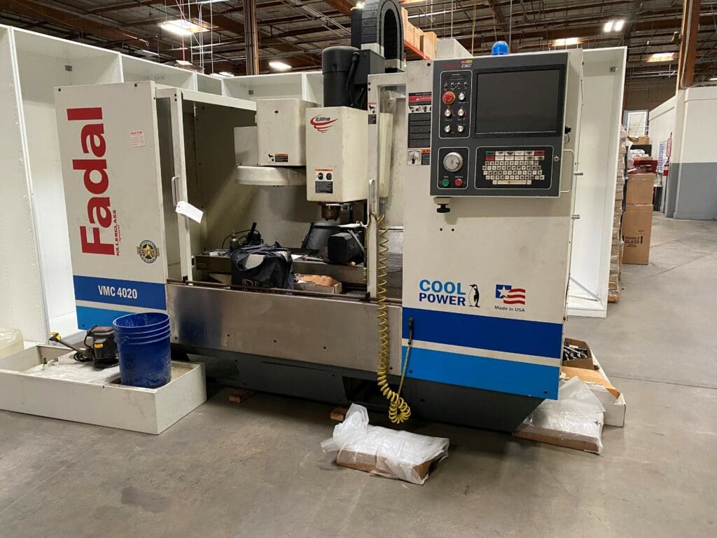 Used Fadal VMC 4020 HT - CNC Vertical Machining Center - 8072634