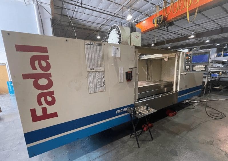 Used Fadal VMC 8030 HT - CNC Vertical Machining Center - 8072511