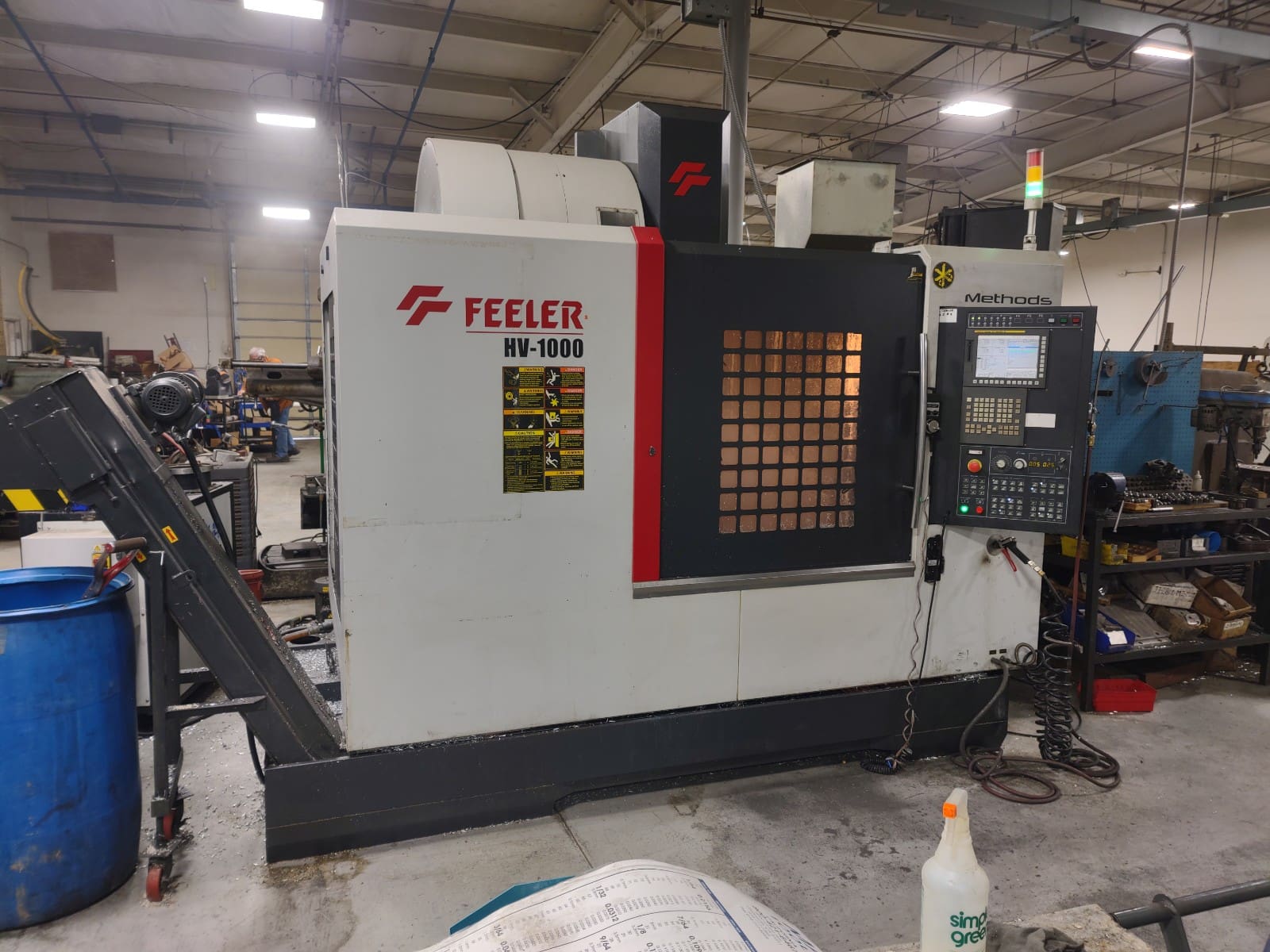Used Feeler HV-1000 - CNC Vertical Machining Center - 8072719