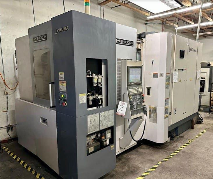 Used Okuma MB-4000H - CNC Horizontal Machining Center - 8072729