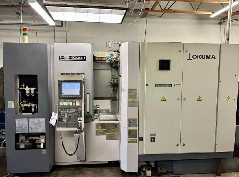 Used Okuma MB-4000H - CNC Horizontal Machining Center - 8072729