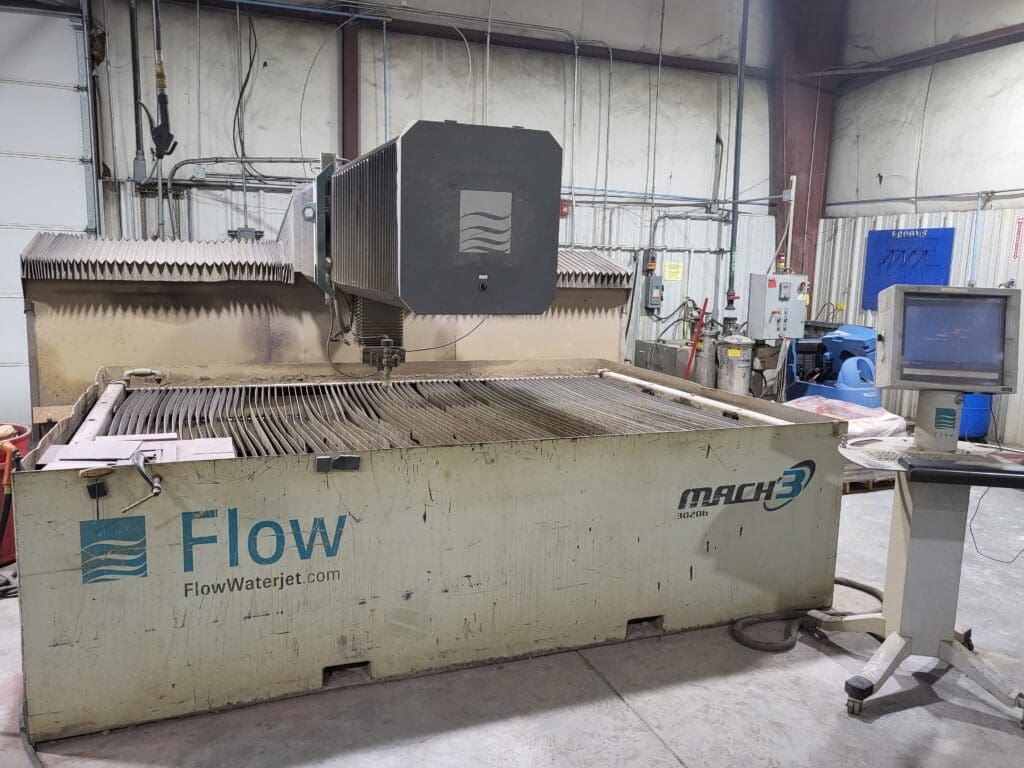 Used Flow Mach 3 3020b - CNC Waterjet - 8072854